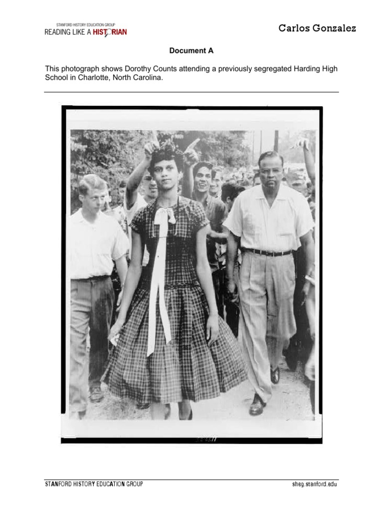 Civil Rights Movement Photos Student Materials - 0 | PDF | Social ...