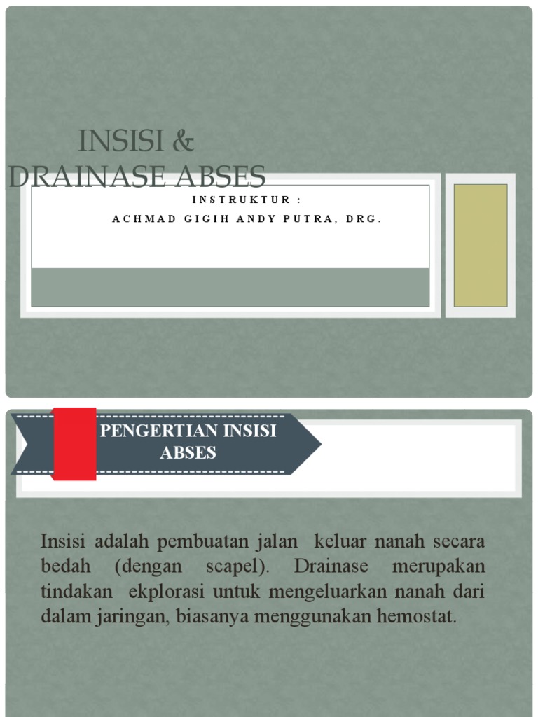 INSISI DAN DRAINASE Kel 1 | PDF | Sains & Matematika | Ilmu Sosial