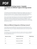 INF1D | PDF | Identity Document | Driver's License
