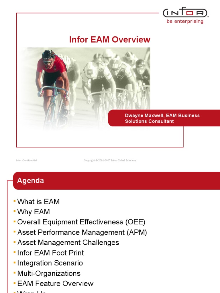 Infor EAM Overview: Dwayne Maxwell, EAM Business Solutions Consultant ...