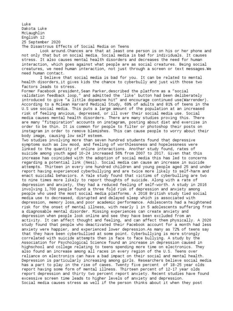Senior Paper Final | PDF | Social Media | Popular Culture & Media Studies