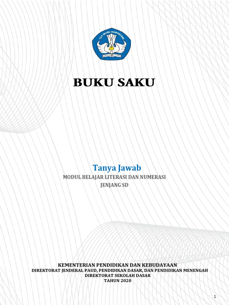 Buku Saku Modul Belajar Literasi Dan Numerasi Jenjang SD | PDF
