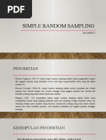 Pengertian Simple Random Sampling | PDF