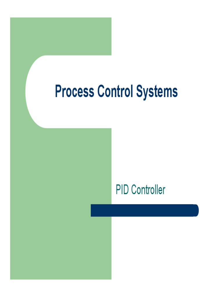 Chapter 4 - PID Controller | Download Free PDF | Control Theory | Control System