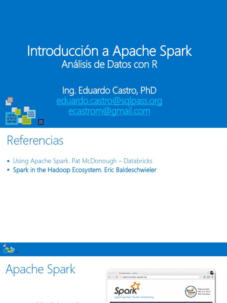 Análisis de Datos Con Apache Spark | PDF | Apache Spark | Apache Hadoop