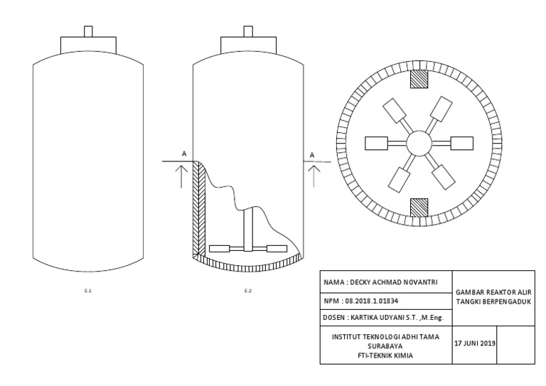 Gambar Reaktor Berpengaduk | PDF