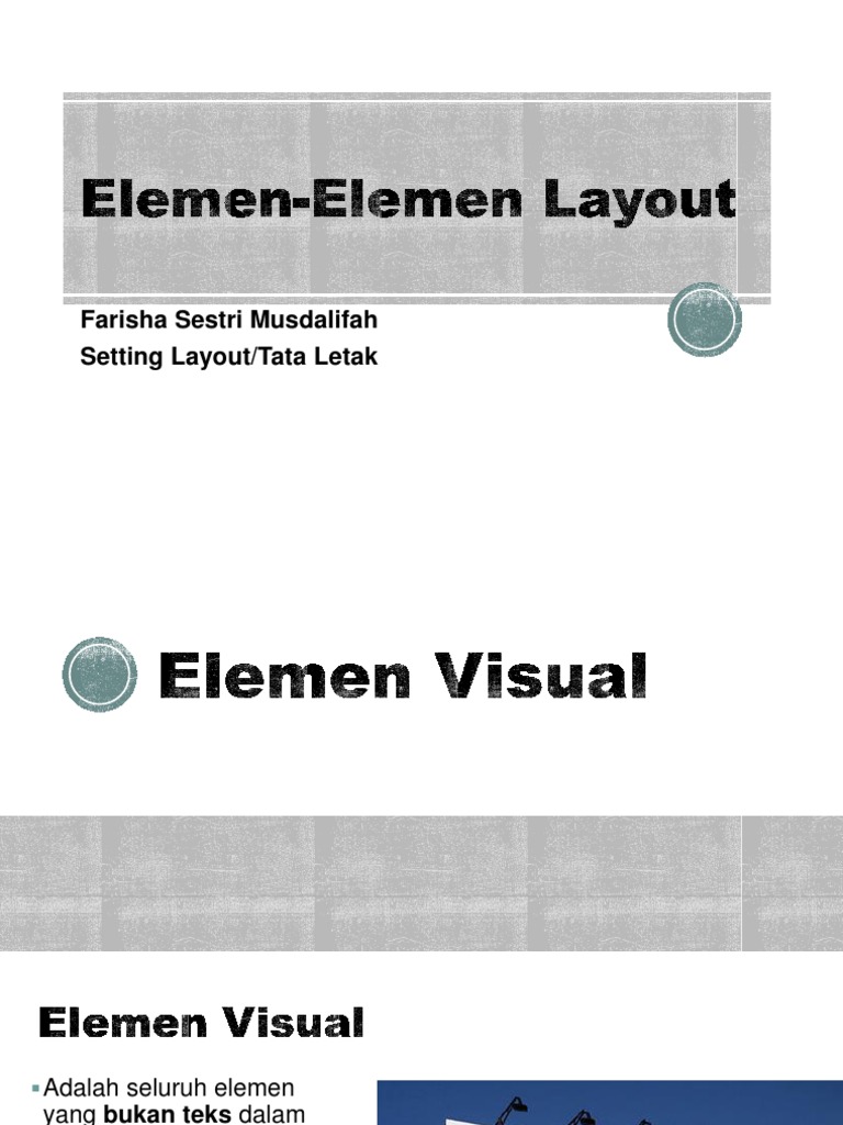 5 Elemen Visual Dan Invisible PDF | PDF | Seni