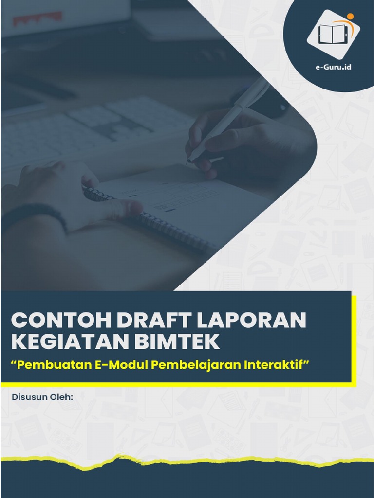 Contoh Laporan Kegiatan BIMTEK | PDF