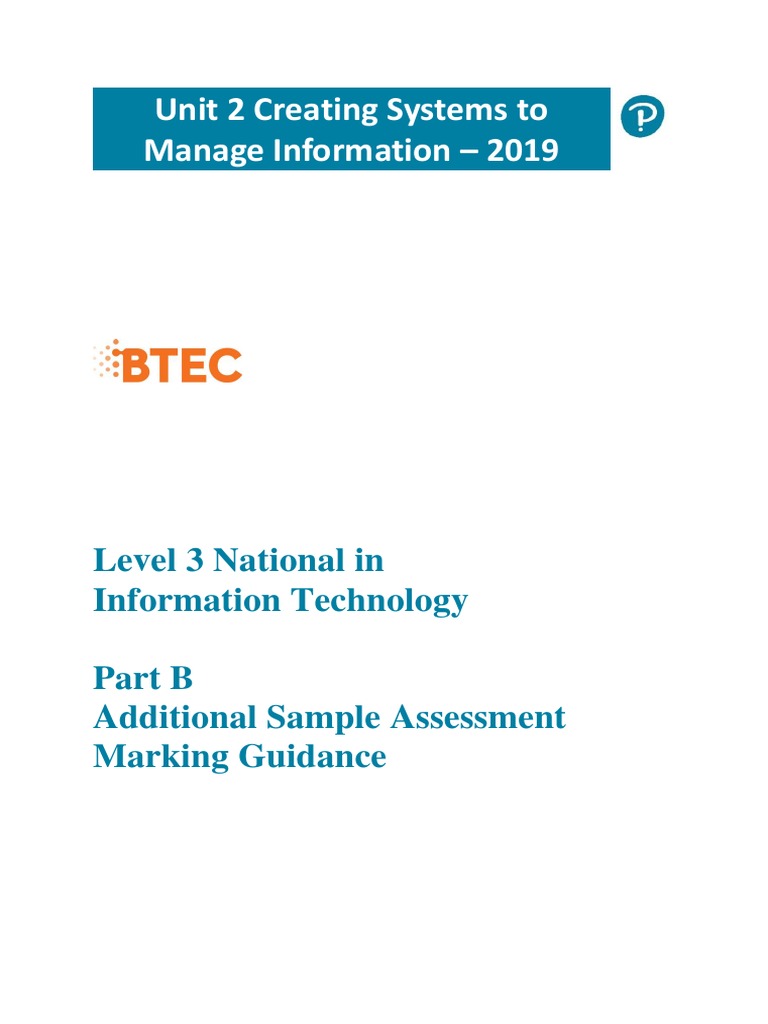 U2 AddSam 2019 PartB MarkingGuide | PDF | Usability | Computer Science