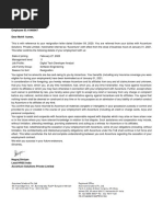 Credence Letter Request Guide | PDF | Employment | Business
