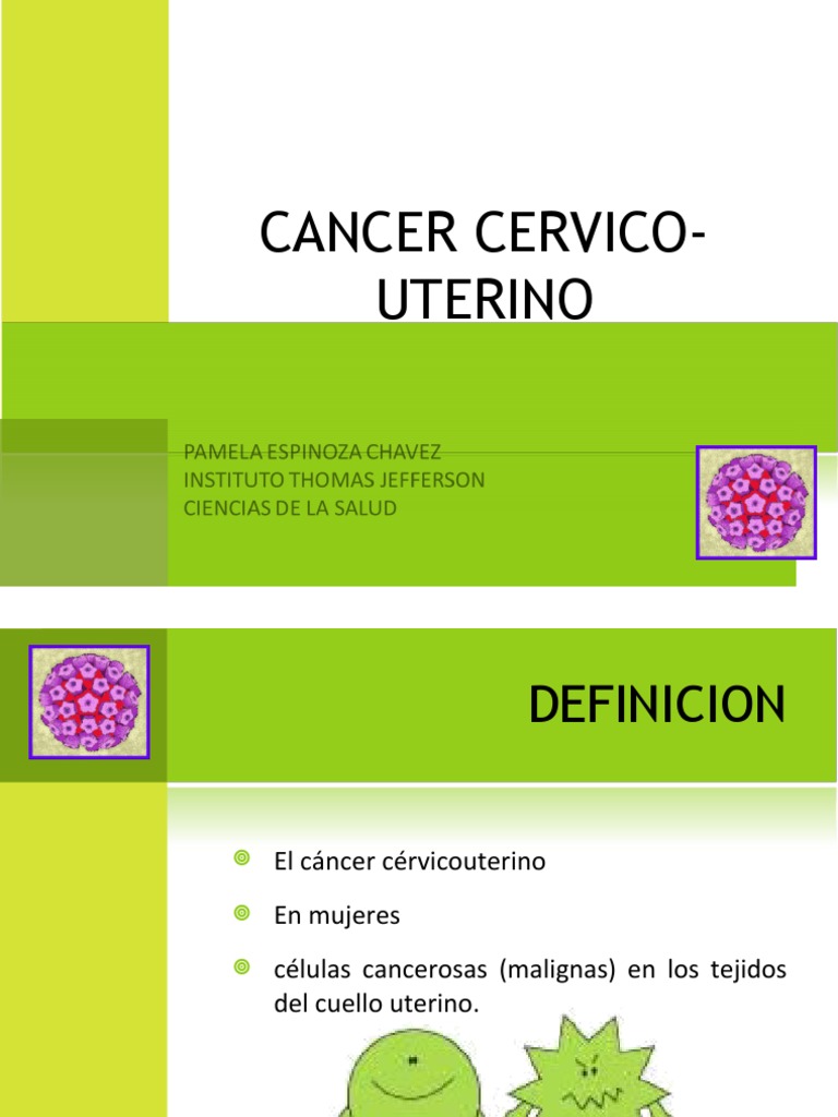 cancer cervicouterino | Neoplasias | Salud pública