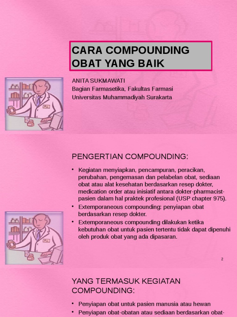 Panduan Lengkap Compounding Obat | PDF