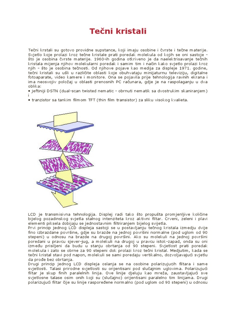 Tečni Kristali | PDF