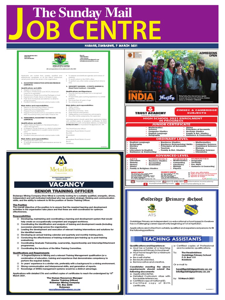 Sunday Mail Jobs and Society 070321 Final - Unlocked | PDF