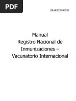 Manual Registro Nacional de Inmunizaciones. Manual de Instalación de Software Rpec - RNI - PDF ...