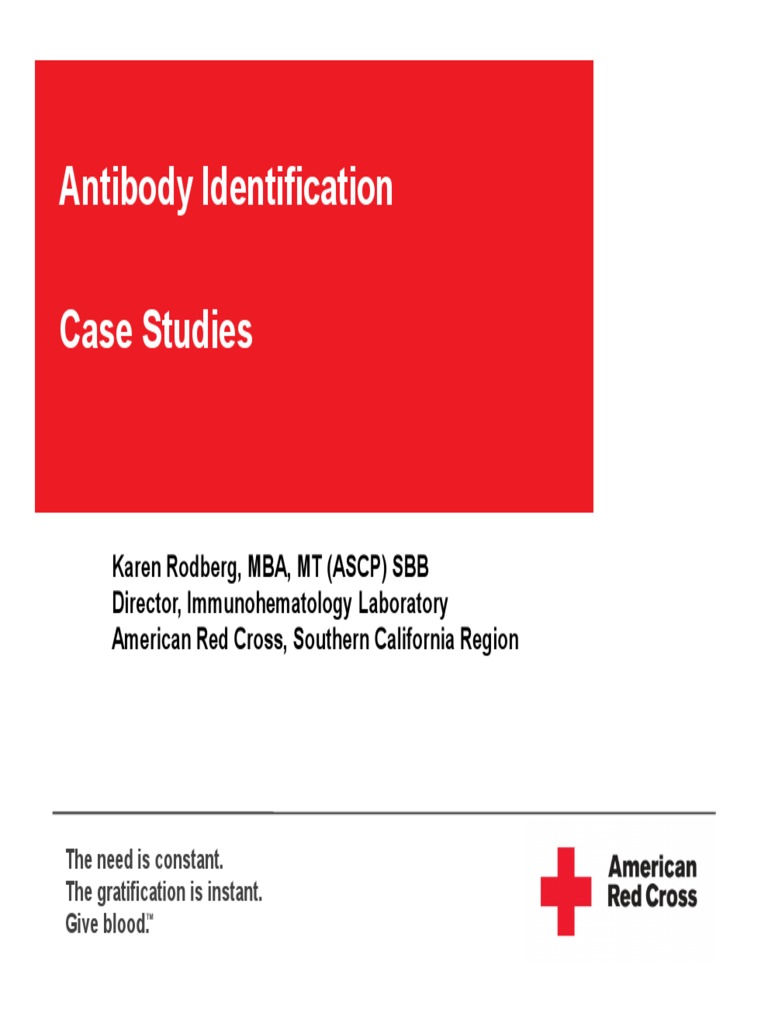 Antibody Identification | PDF | Blood Type | Blood Transfusion