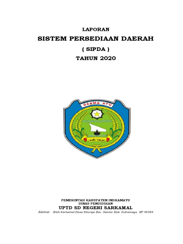 Laporan SIPDA Dinas Pendidikan Indramayu | PDF