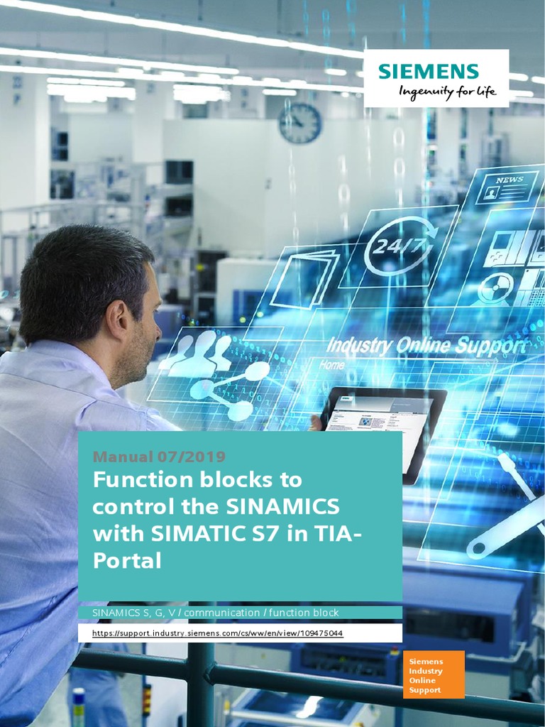 SIMATIC S7 + TIA Function Blocks | PDF | Parameter (Computer Programming) | Input/Output