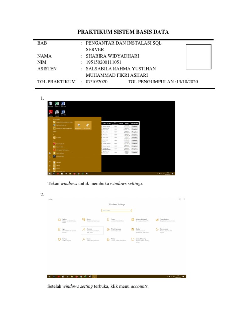 Panduan Instalasi SQL Server 2017 | PDF | Komputer