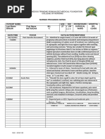 FDAR, Narrative and Soapie Charting | PDF | Nursing | Patient
