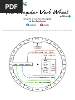 Irregular Verb Wheel Instructions | PDF