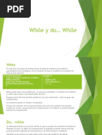 Cuadro Comparativo For While Dowhile | PDF | Flujo de control | Desarrollo de software