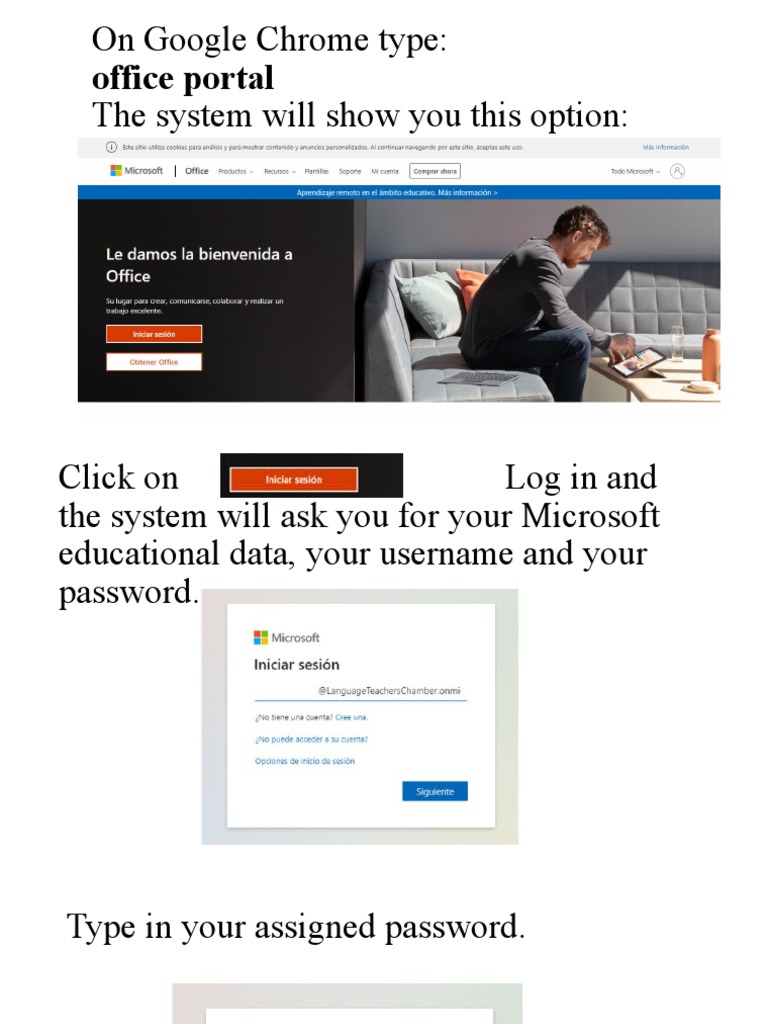 How To Access Your New Microsoft Educational Account - Zumpango | PDF ...