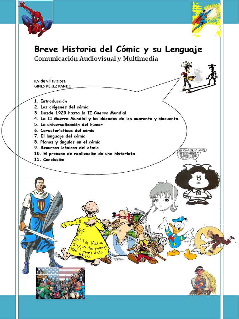 Breve Historia Del Comic | PDF | Cómics | Cómic