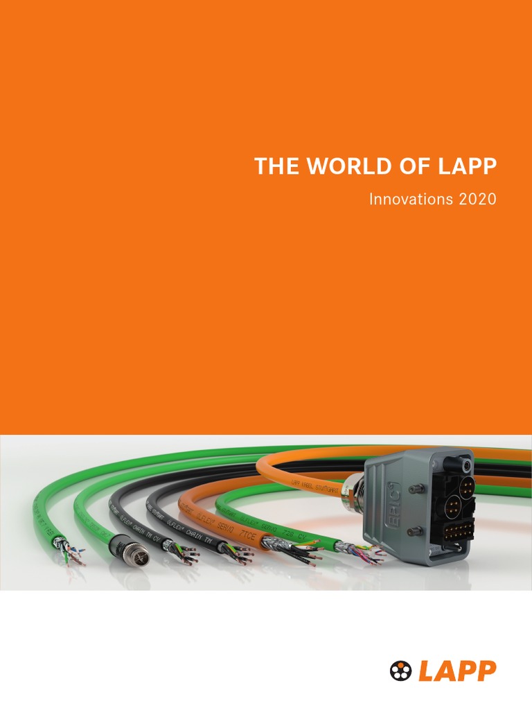 The World of Lapp: Innovations 2020 | PDF | Wire | Electrical Conductor