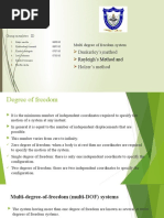 Dunkerley's Method | PDF | Speed | Gear