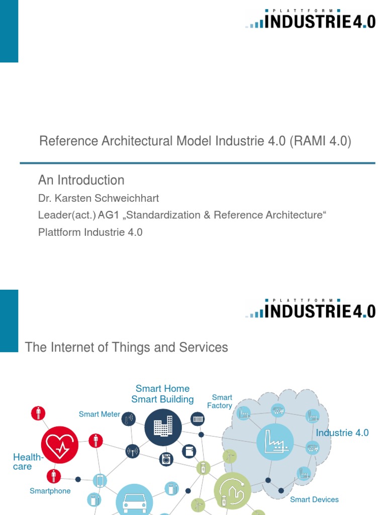 Reference Architectural Model Industrie 4.0 (RAMI 4.0) | PDF | Product ...