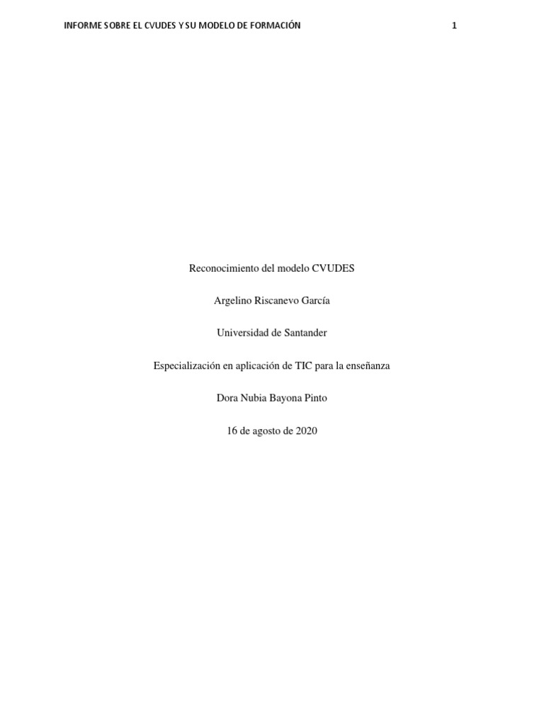 Riscanevo - Argelino - Actividad1 PDF | PDF | Universidad | Maestros