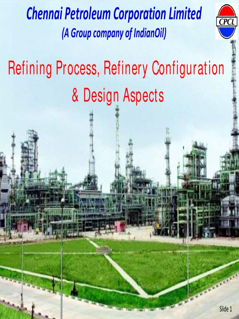 Refinery Process Overview and Design | PDF | Cracking (Chemistry) | Oil ...