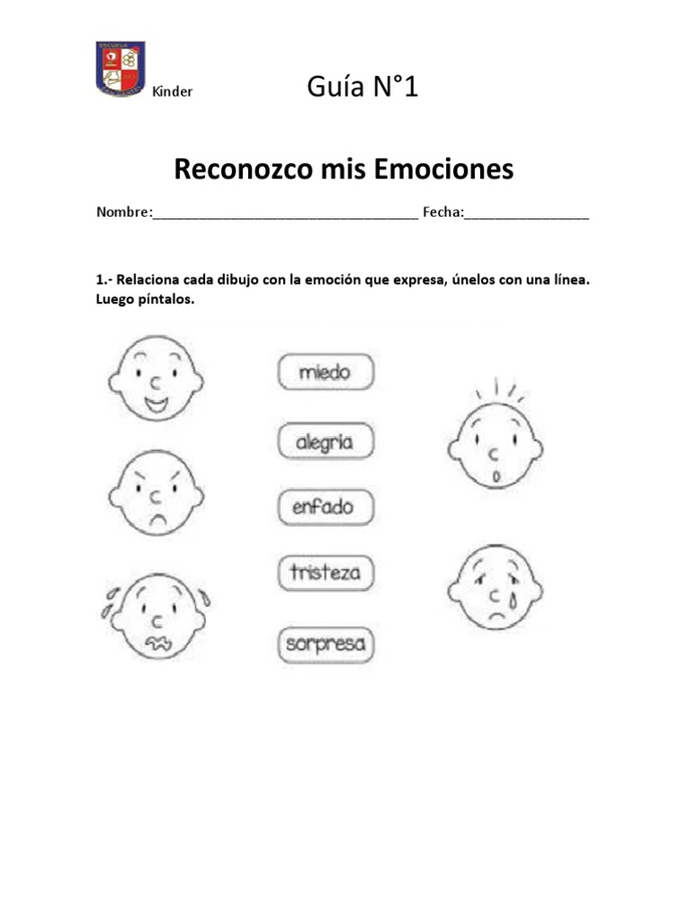 Reconozco Mis Emociones | PDF | Relaciones personales, crianza y ...