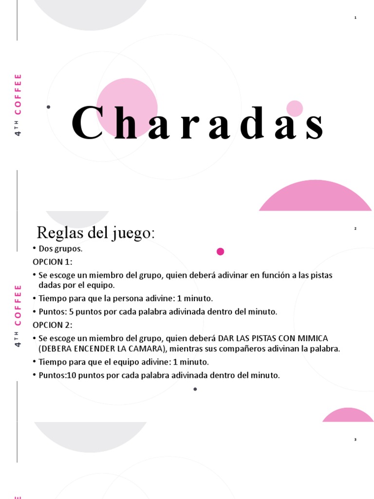 Charadas | PDF | Disney Characters | Disney Franchises