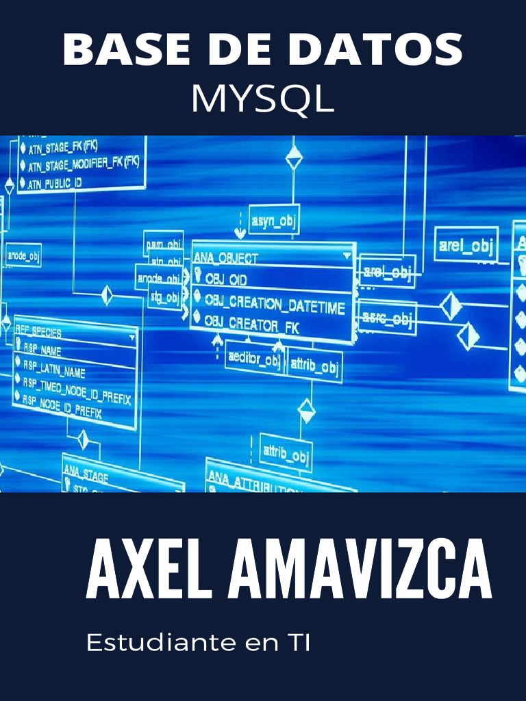 Base de Datos Mysql | PDF | Base de datos relacional | Bases de datos