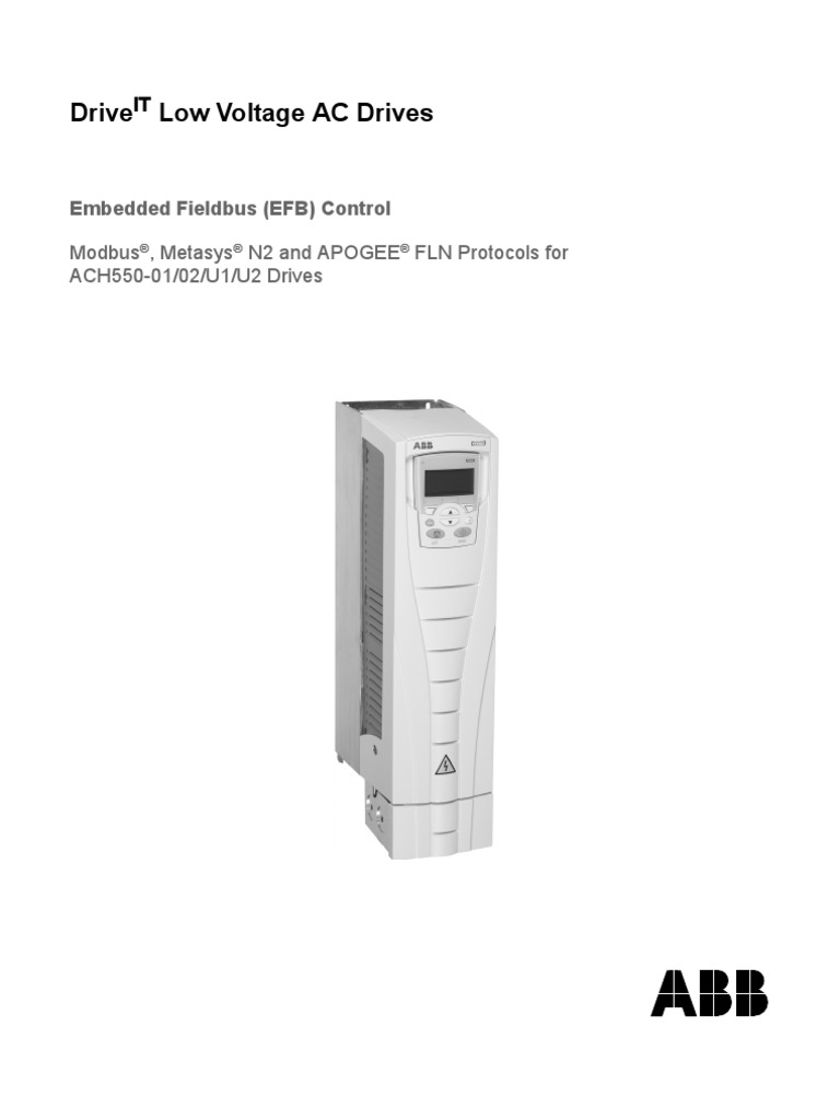Abb VSD en Ach550 Efb D | PDF | Computer Engineering | Electronics