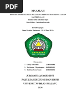 Makalah Pancasila Sebagai Dasar Pengembangan Ilmu | PDF | Karier & Perkembangan