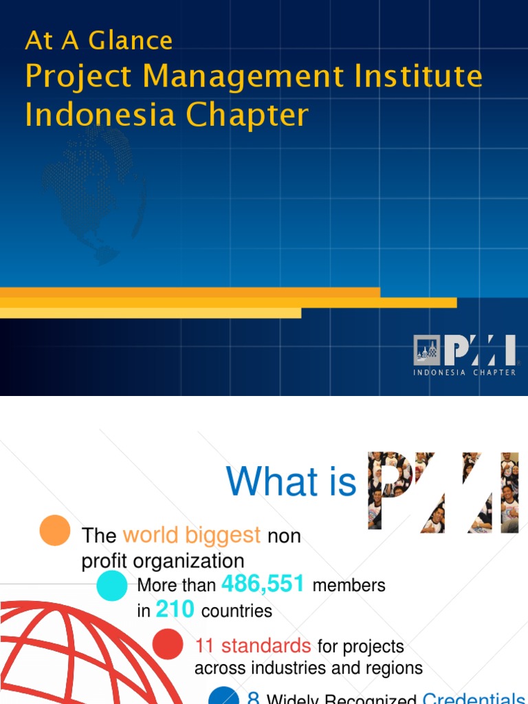 Project Management Institute Indonesia Chapter: at A Glance | PDF ...