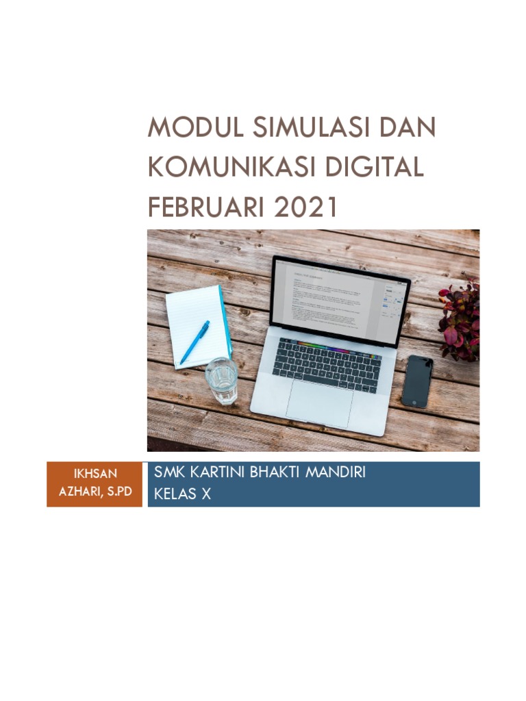 Modul Simulasi Dan Komunikasi Digital Februari 2021 | PDF