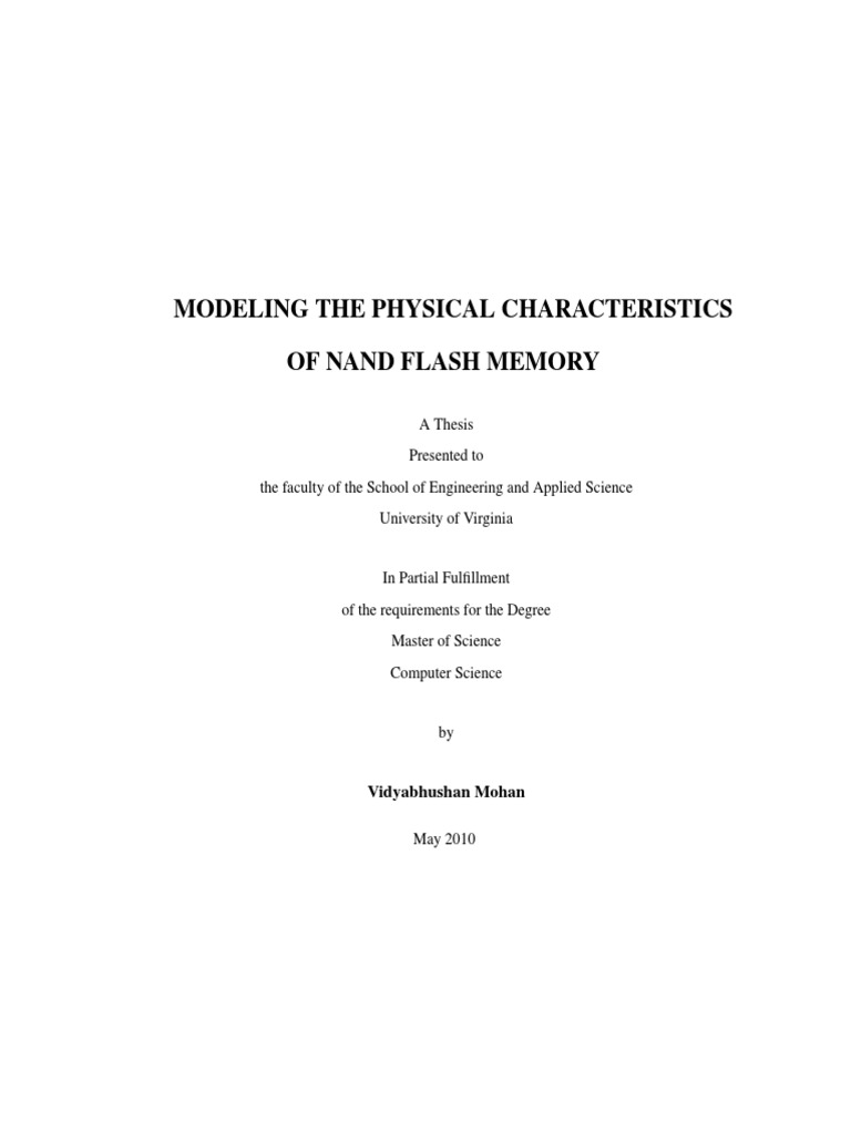 Vidyabhushan Mohan MS | PDF | Flash Memory | Solid State Drive