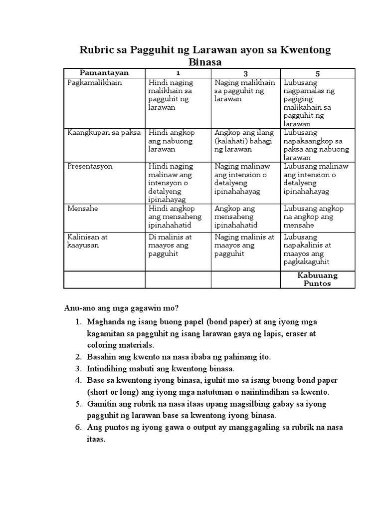 Second Performance Task For Filipino 7 | PDF