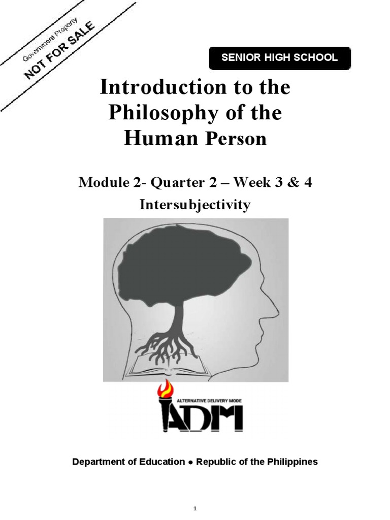 Introduction To The Philosophy of The Human: Person | PDF | Human ...