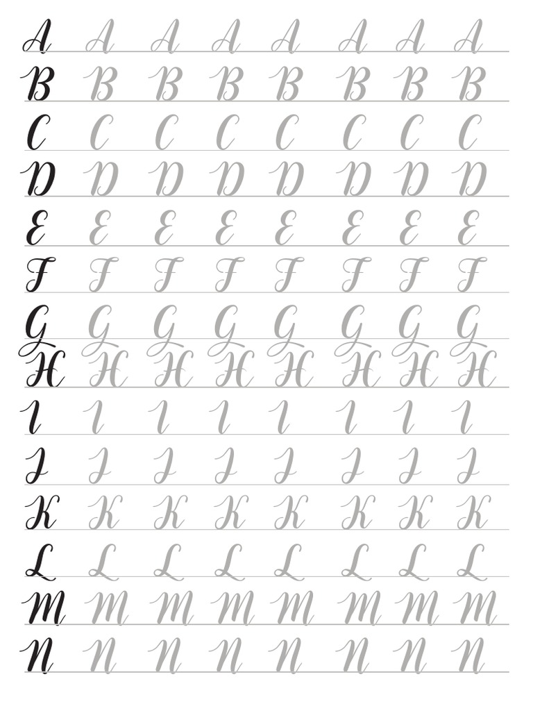 Apostila de Lettering Design Brilhante | PDF