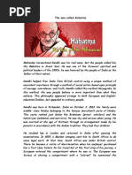 Mahatma Gandhi: Life and Legacy | PDF | Mahatma Gandhi | British Raj