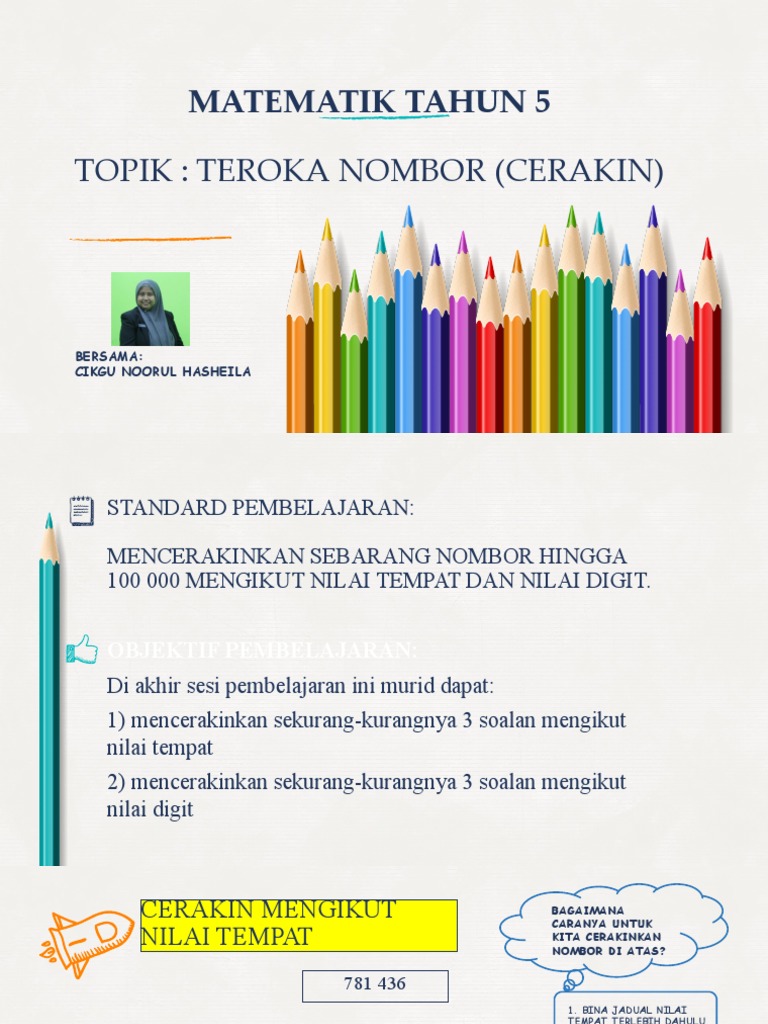 Cerakin Nombor | PDF