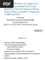 SV30 Test (Activeate Sludge Test) | PDF | Science & Mathematics