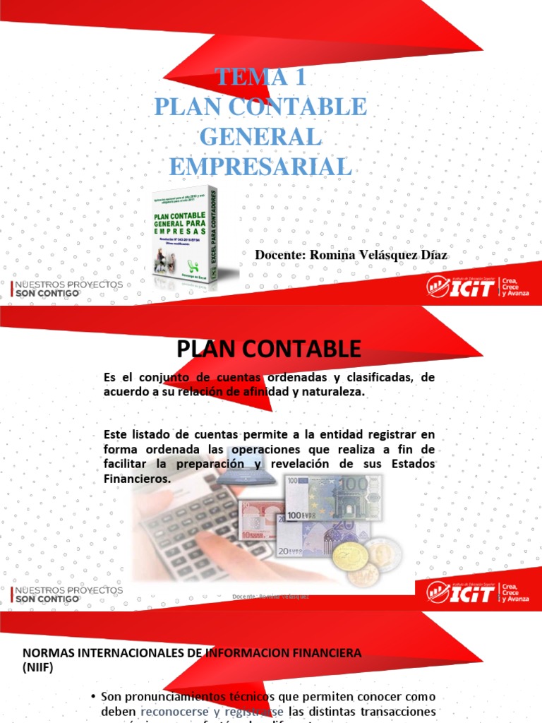Plan Contable General Empresarial 2025 | PDF | normas internacionales ...