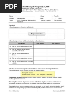 Normal Distribution Table SPM | PDF