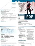 Masks - Character Sheet | PDF